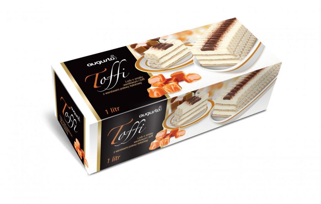 Augusto van-toffee log 1l - ELGIO
